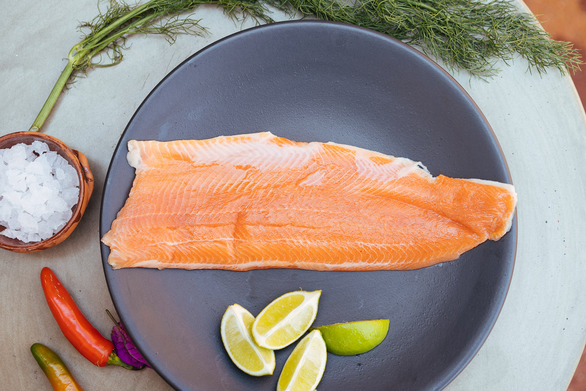 Trucha Salmonada - Filete con piel 240g – Smart Food